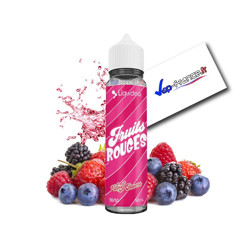 E-liquide Fruits Rouges Wpuff Flavors par Liquideo